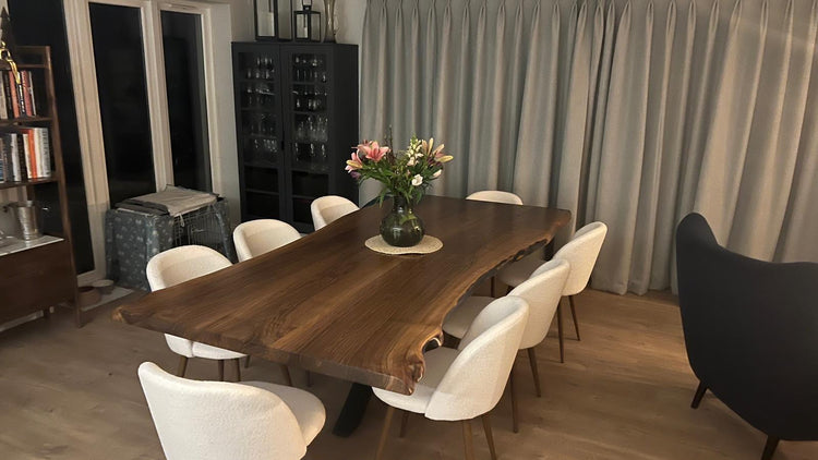 Walnut Wood Dining Tables – Gul Natural