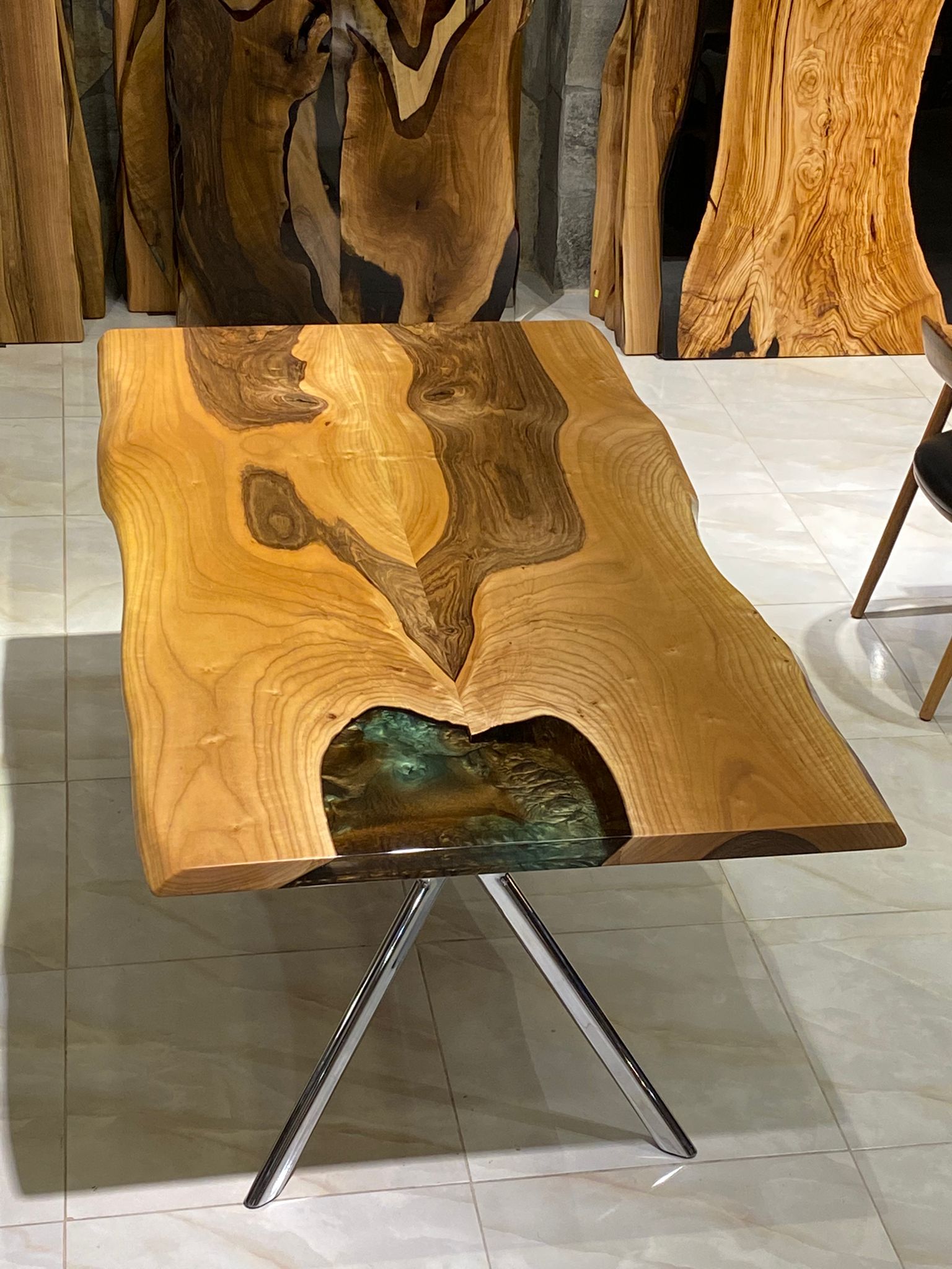 Epoxy Table Epc 658 – Gul Natural